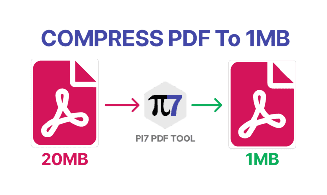 Compress PDF To 1MB Pi7 PDF Compressor